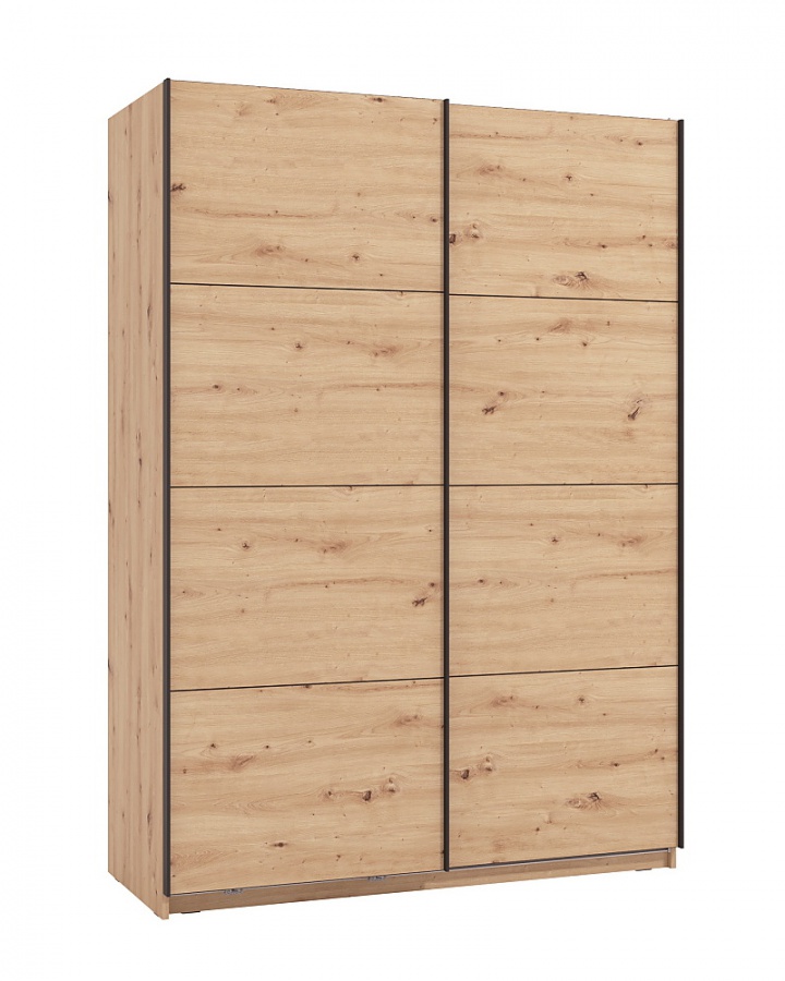 2D posuvná šatní skříň 150 Luigi-dub artisan | Eurokosik.cz - vybavení ...
