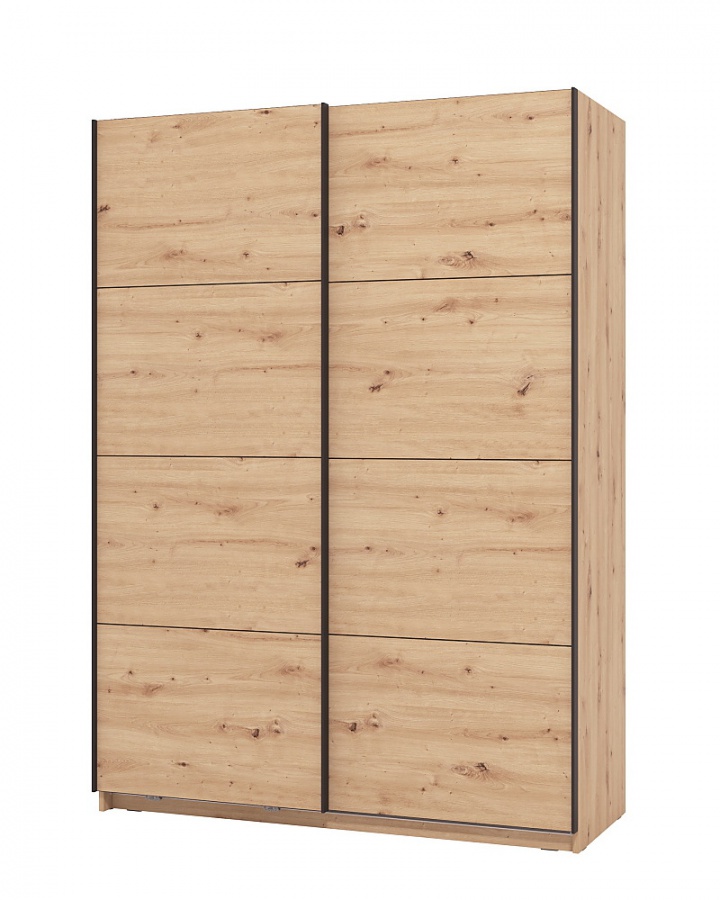 2D posuvná šatní skříň 150 Luigi-dub artisan | Eurokosik.cz - vybavení ...